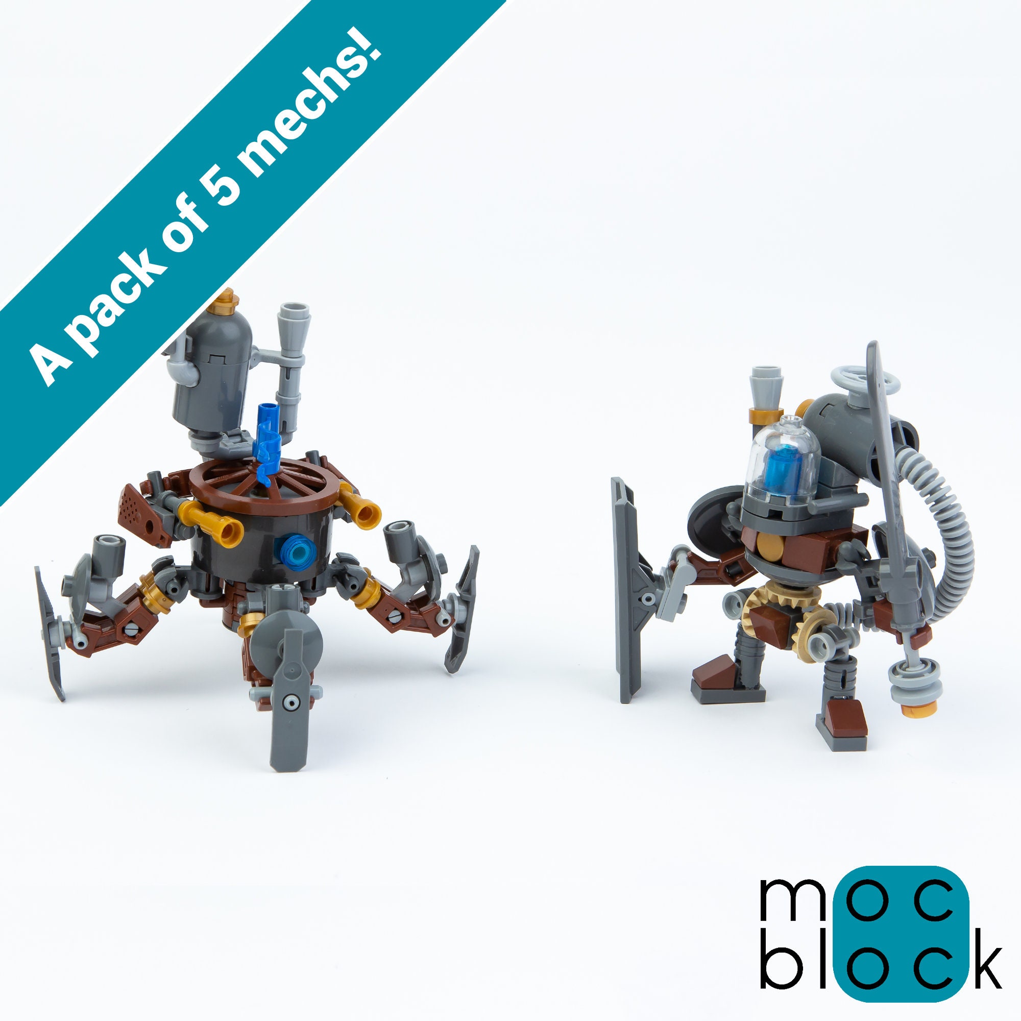 Complete MOC Set | Original LEGO® Parts | Robot Battle Pack | Сustom ...