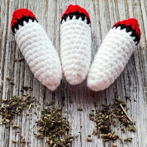 Catnip Blunts | Crochet Cat Doobies | Kitty Yarn Toy | Funny Gag Gift ...