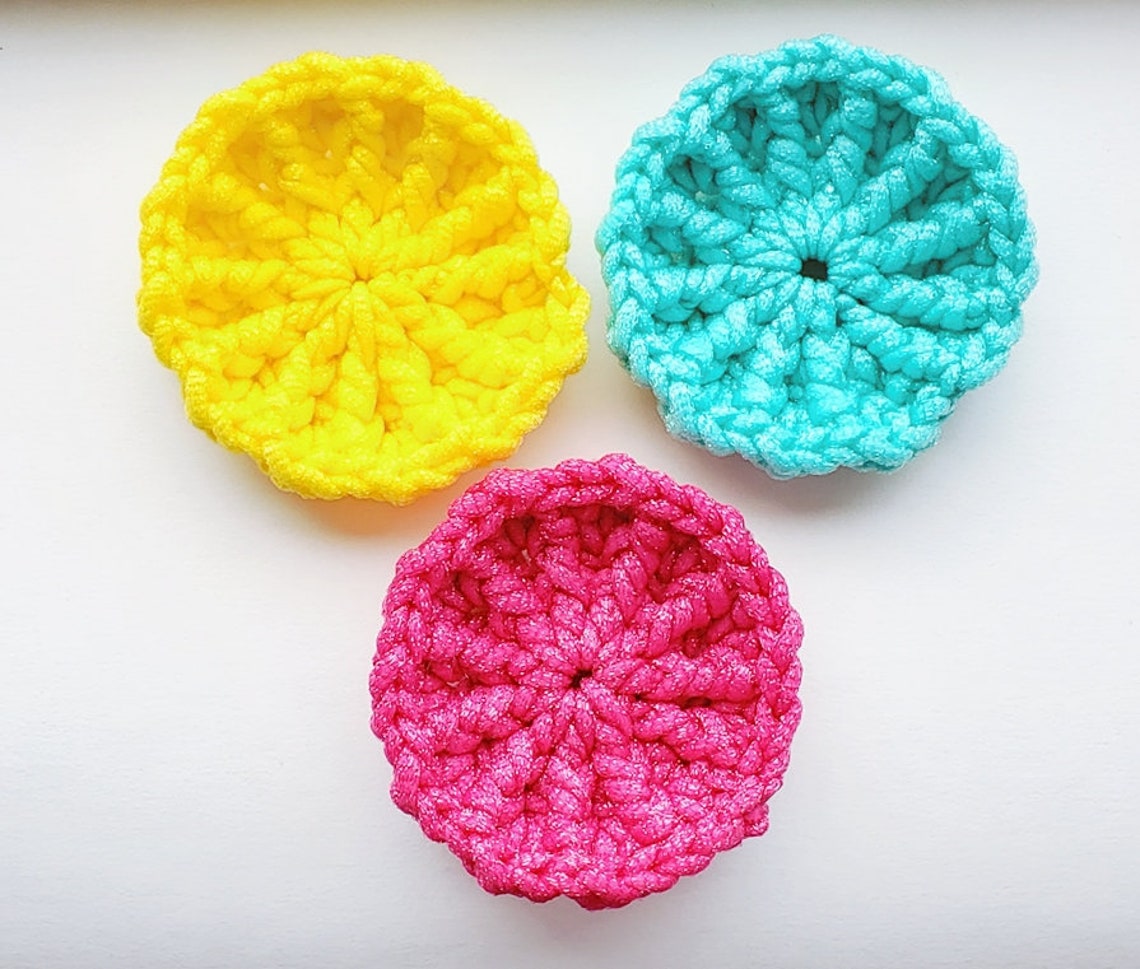 Extra Thick Dish Scrubbie, Heavy Duty Pot Scrubber, Hefty Scour Scrubby ...
