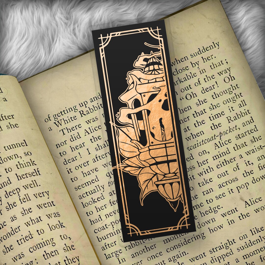 Lantern Foil Art Bookmark - Etsy
