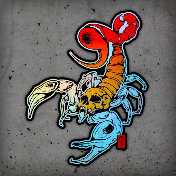 Scorpion Car Decal - Etsy