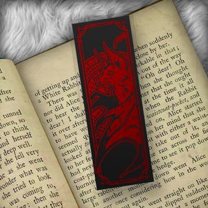 Bat & Medallion Foil Art Bookmark - Etsy