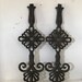 Antique Iron Flower Fragments French Style Metal Industrial ...