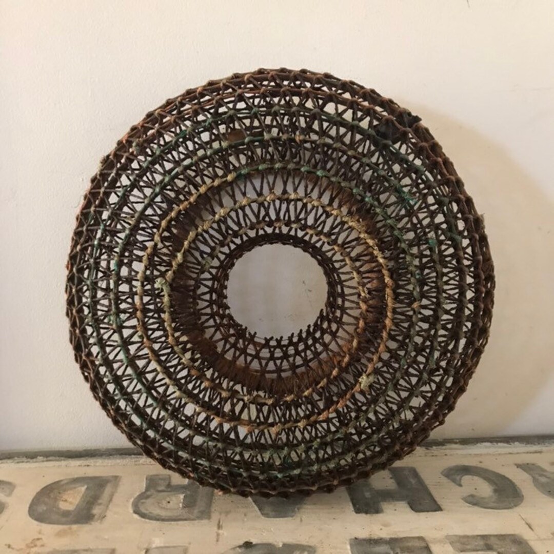 Antique French Sardine Trap French Basket French Industrial Architectural Metal Rusted - Etsy