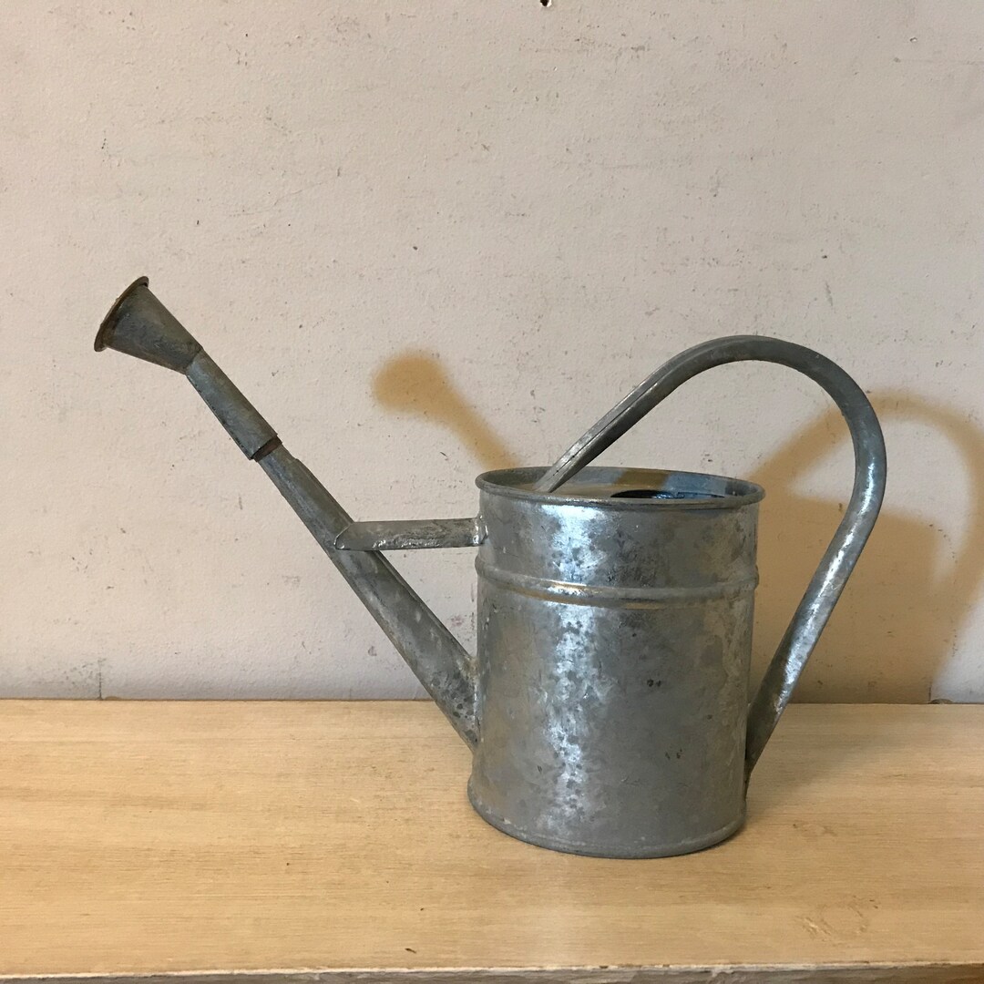 Antique French Watering Can France Zinc Watering Can French Garden Tool ...