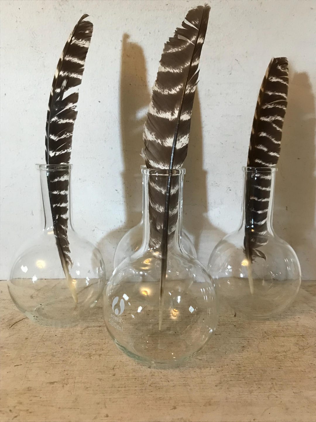 Antique Lab Vases Lot Beaker Flask Test Tube Scientific Botanical ...