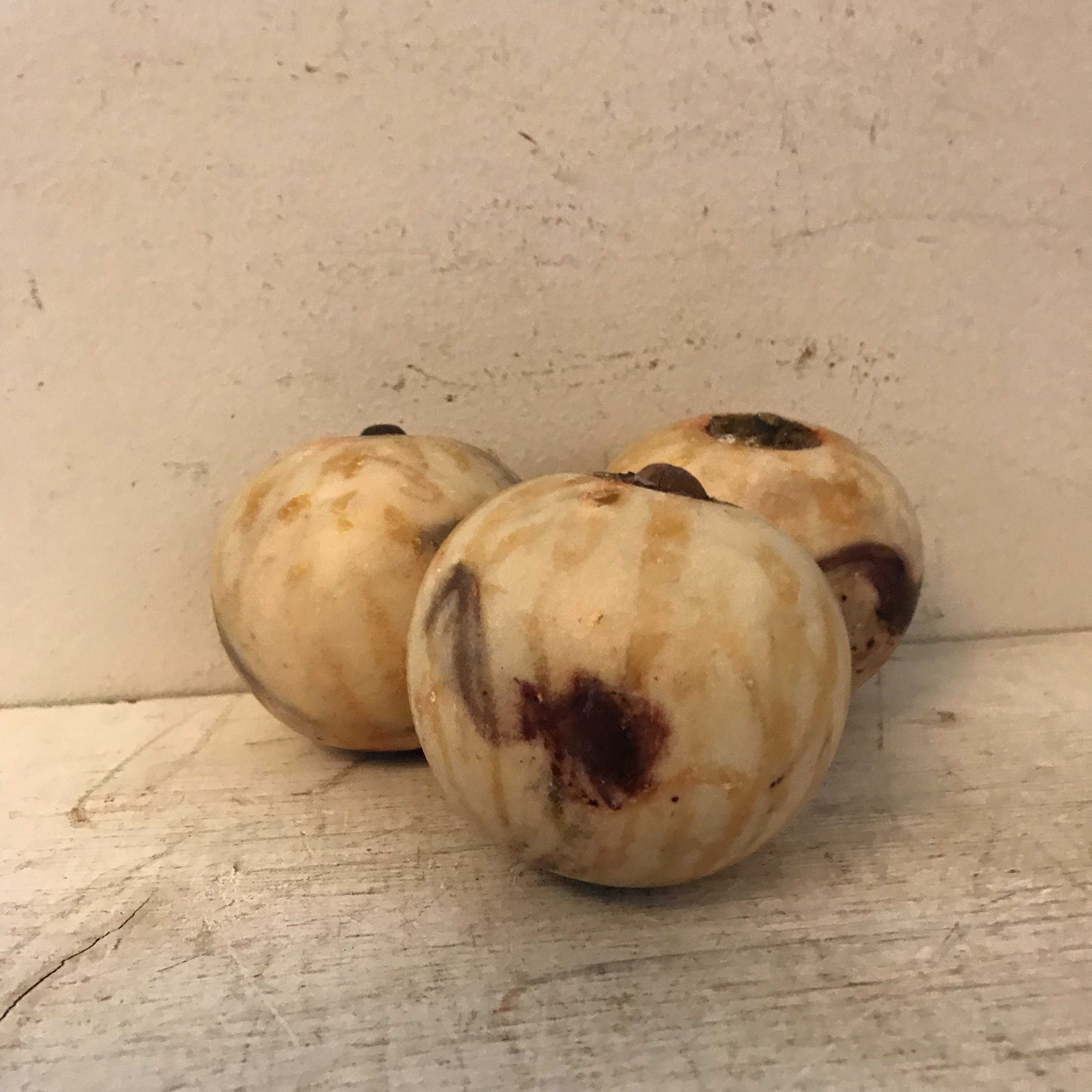 Antique Italian Alabaster Persimmons Rare Stone Fruit Marble Grand Tour ...