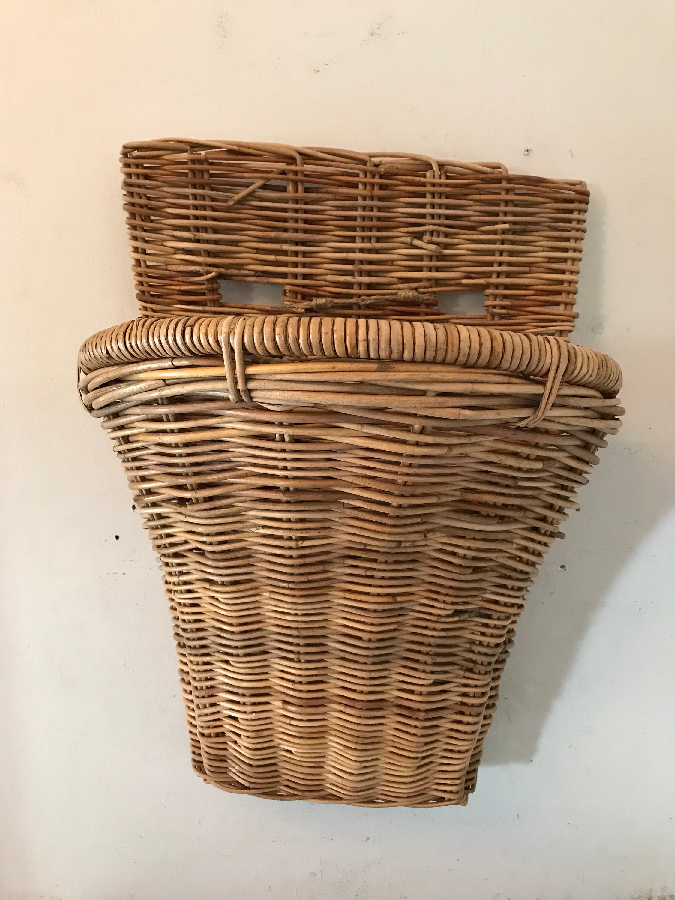 Antique French Grape Hod Pickers Back Pack French Wine Antique French Grape Hod Pickers Back Pack French Wine