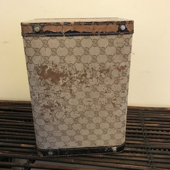 Vintage Gucci Trunk Train Case Italian Circa 60s Mong… - Gem