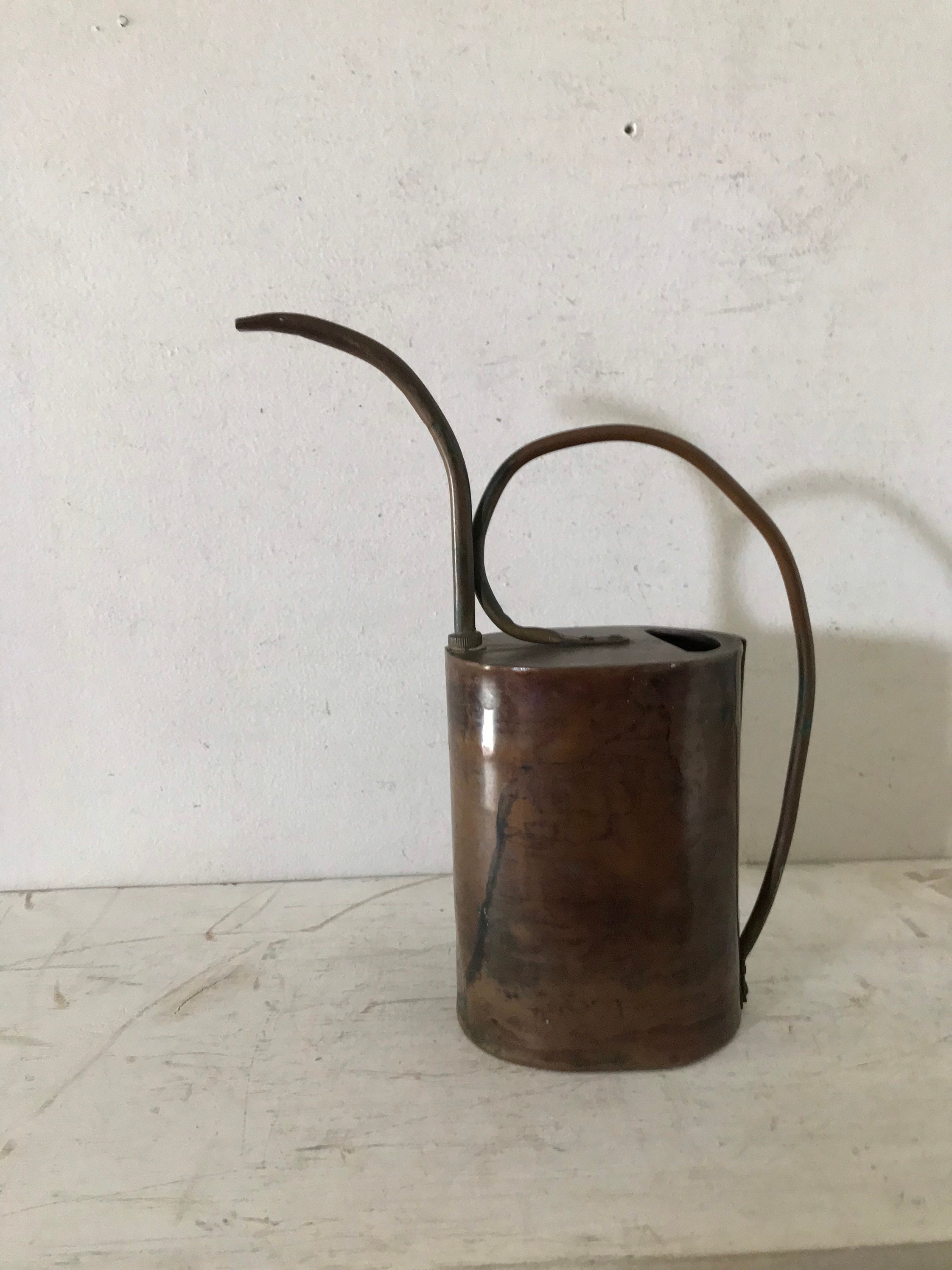 Antique French Watering Can Copper Watering Can Garden Tool French ...