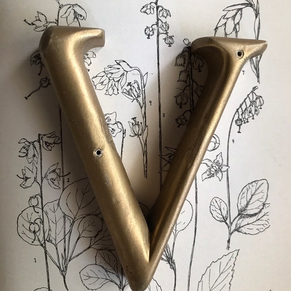 Gilded Letters - Etsy