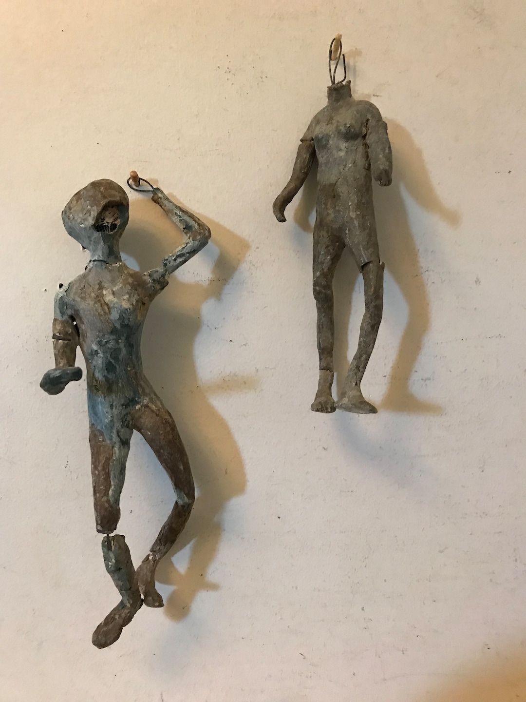 Antique French Artists Model Fragment Armature Anatomical Statue ...