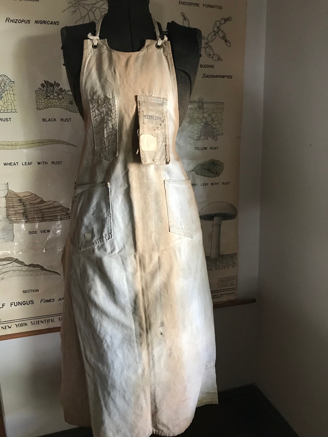 Antique Madewell Apron Overalls Coverall Workwear Farmers - Etsy