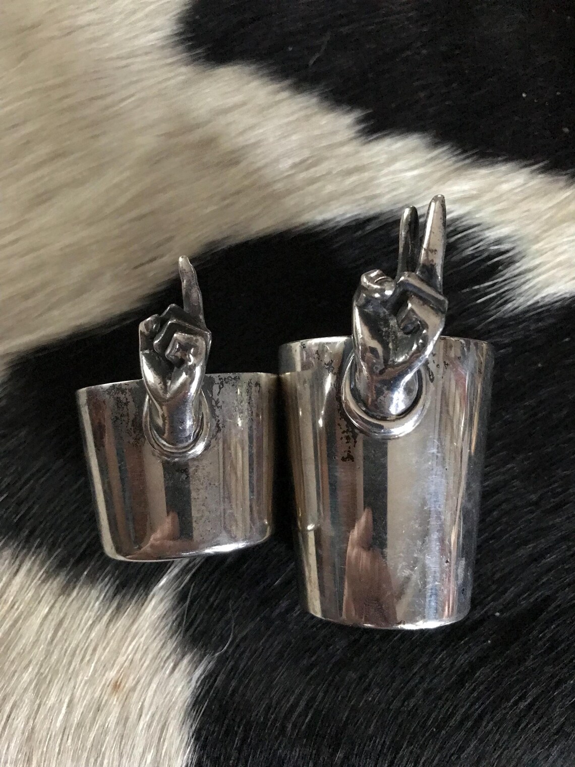 Antique Napier Jigger 1 and 2 Finger Barware Cocktails Silverplate - Etsy