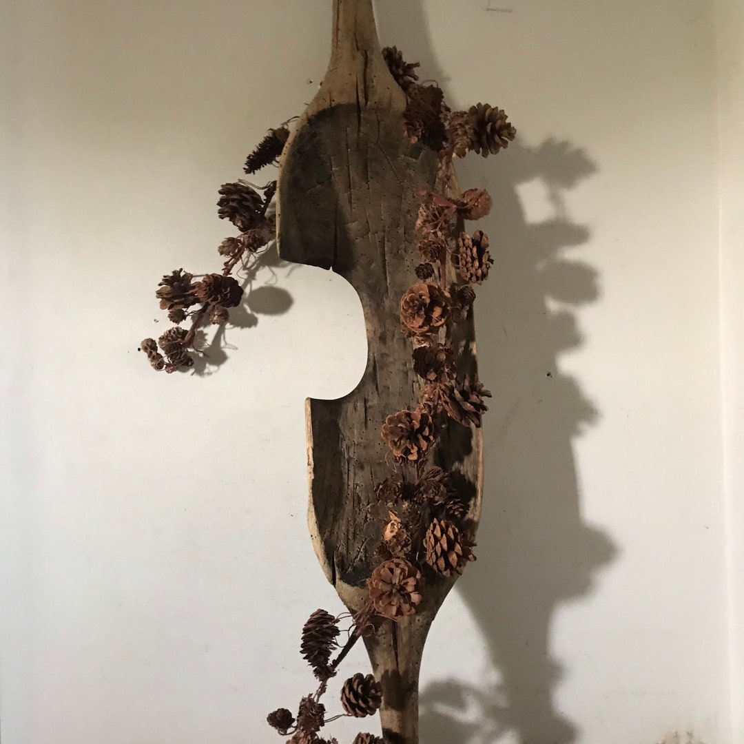 Antique Wood Bucket Yoke Maple Syrup Primitive Wood Trencher Farm New ...