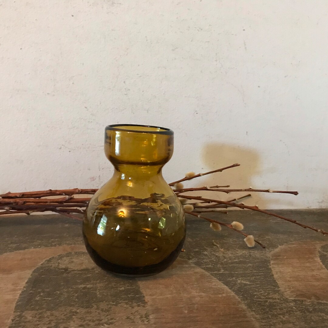 Antique French Hyacinth Vase Bulb Vase Antique Forcing Vase Hand Blown ...