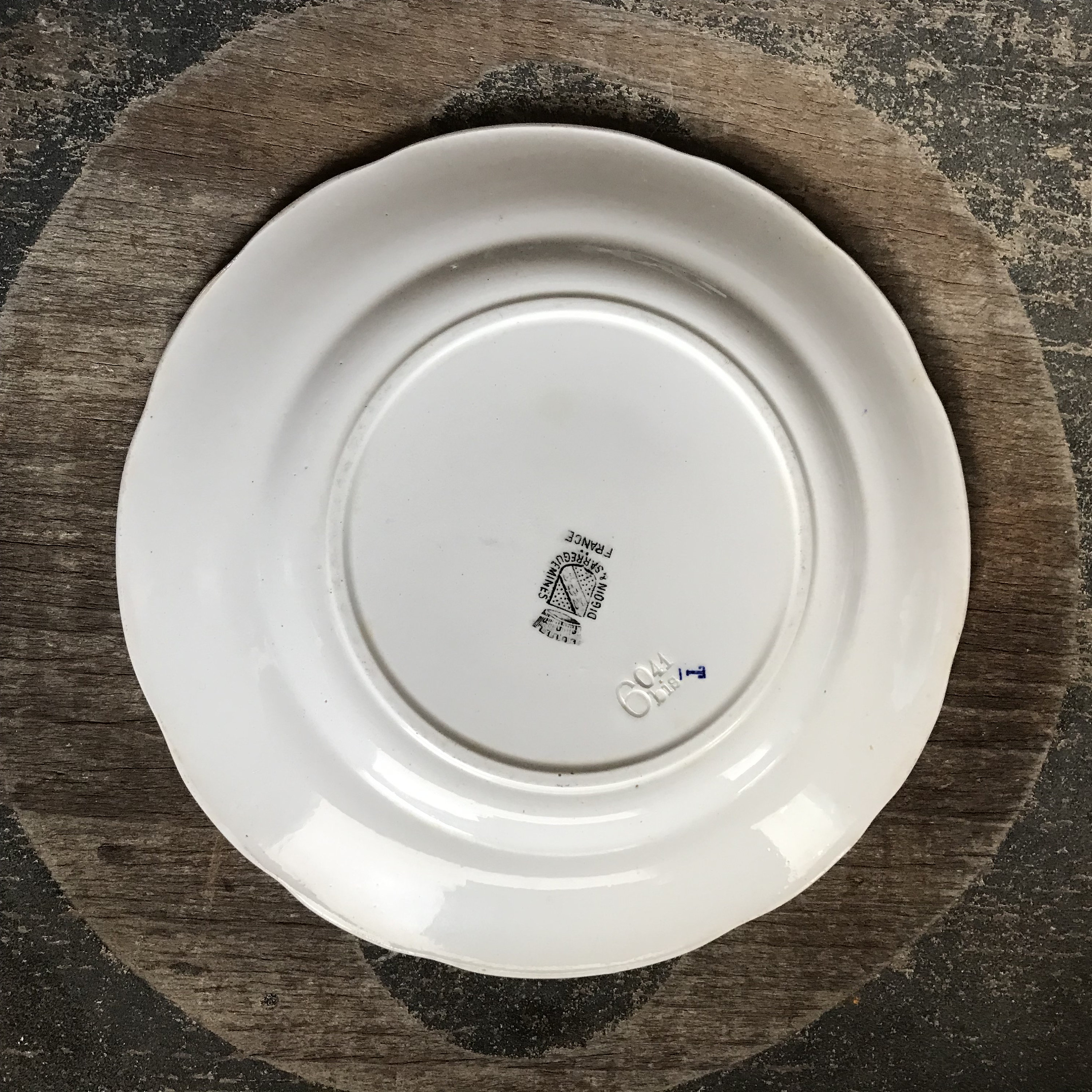 Antique French Plate French Calendar Plates Month Birthday November ...