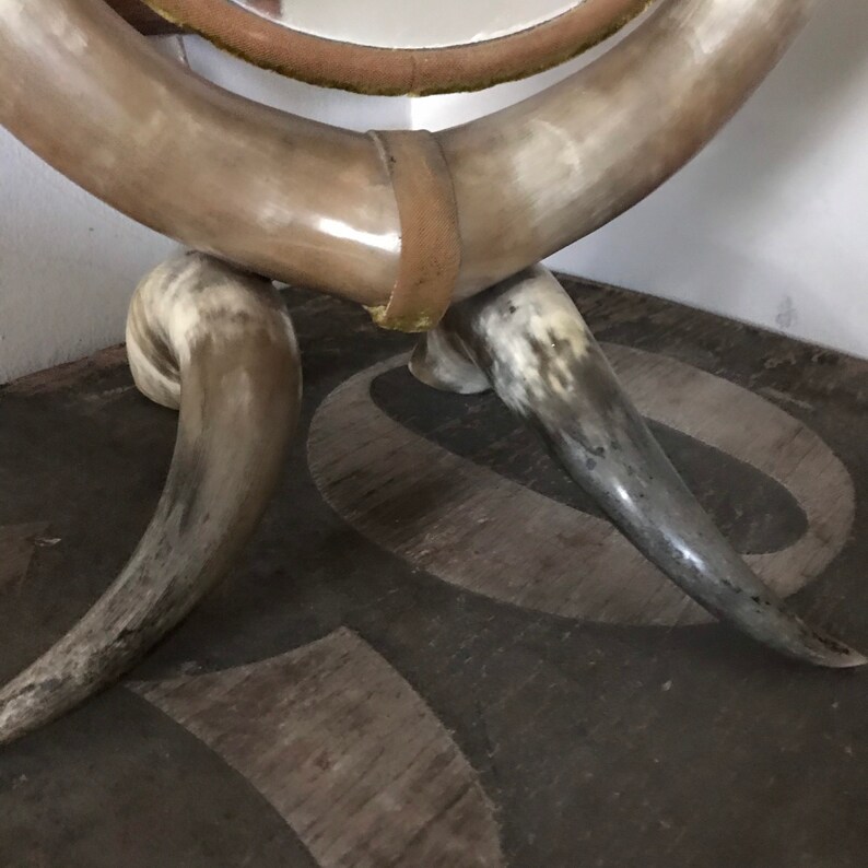 Antique Horn Mirror Victorian Western Shaving Mirror Vanity - Etsy