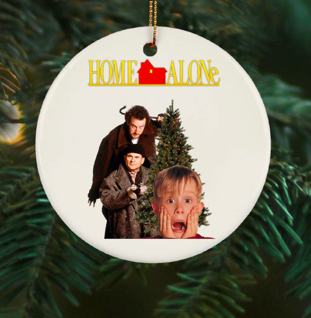 Home Alone Christmas Ornament, Funny Christmas Movie Keepsake ...