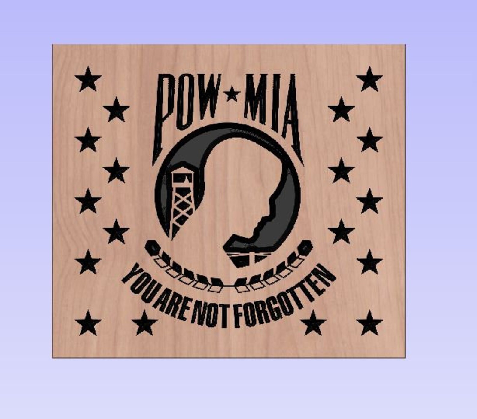 Pow Mia Flag Union Svg Dxf - Etsy