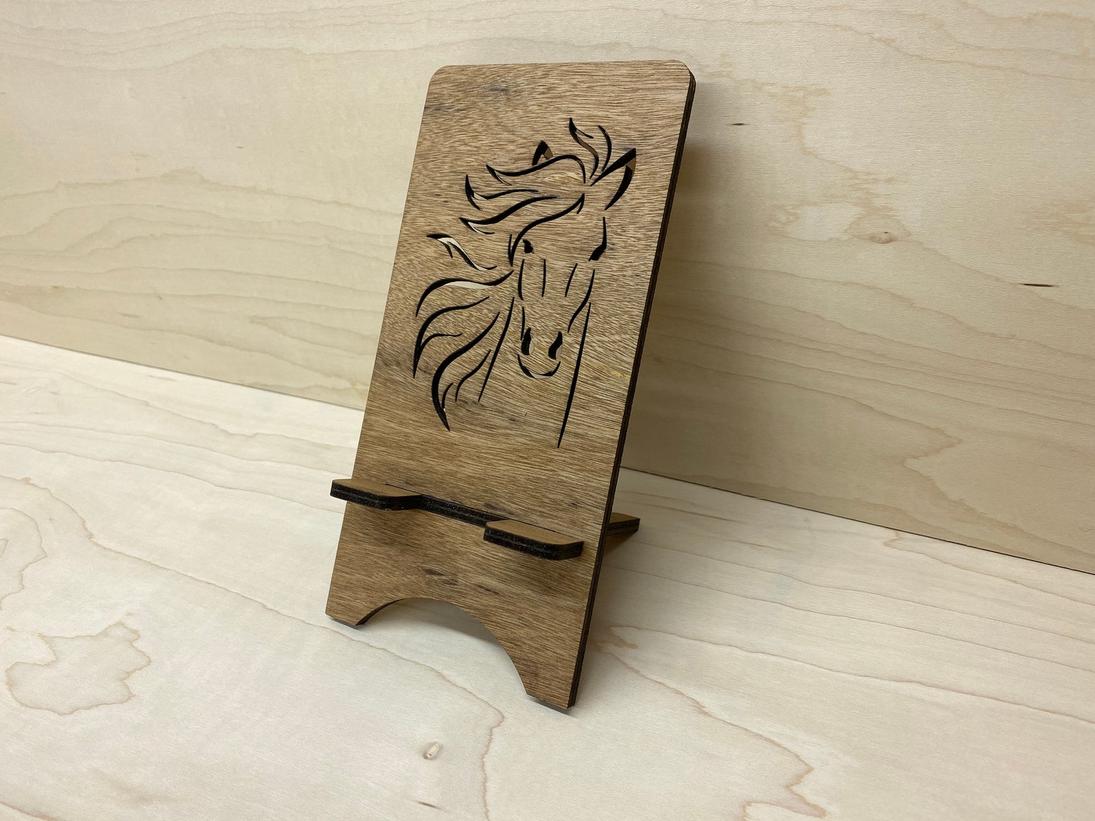 Mobile Phone Stand Wood Pdfsvg DXF Laser Cut Files | Etsy