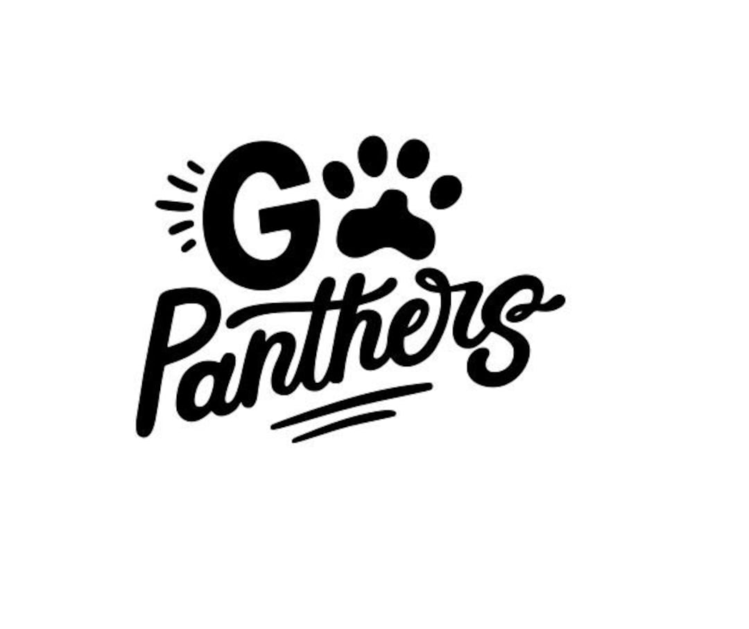 Go Panthers Svg Eps Png Dxf, Panthers Svg, Panthers Team Svg, Football ...