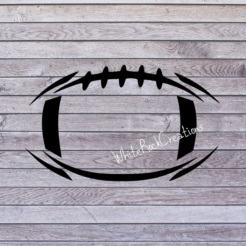 Football Cutout Template - Etsy