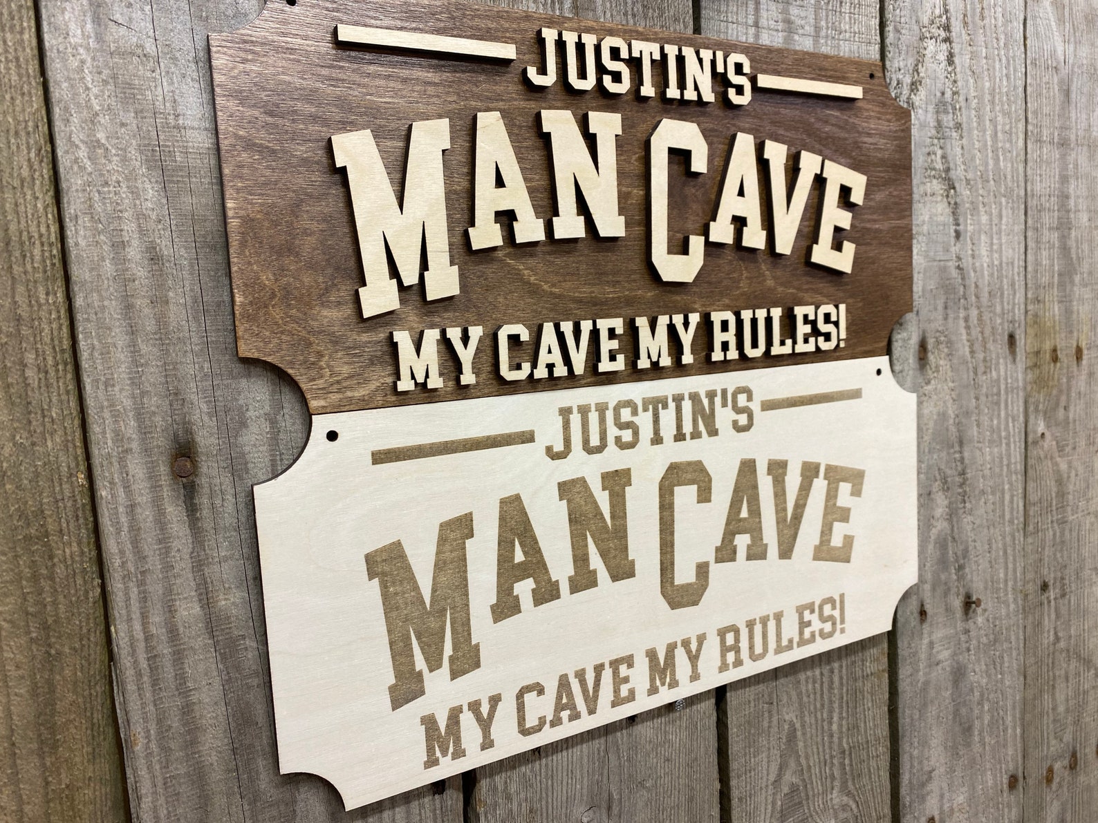 Man Cave Sign-svg Dxf Pdf Laser Cut File INSTANT DOWNLOAD - Etsy New ...