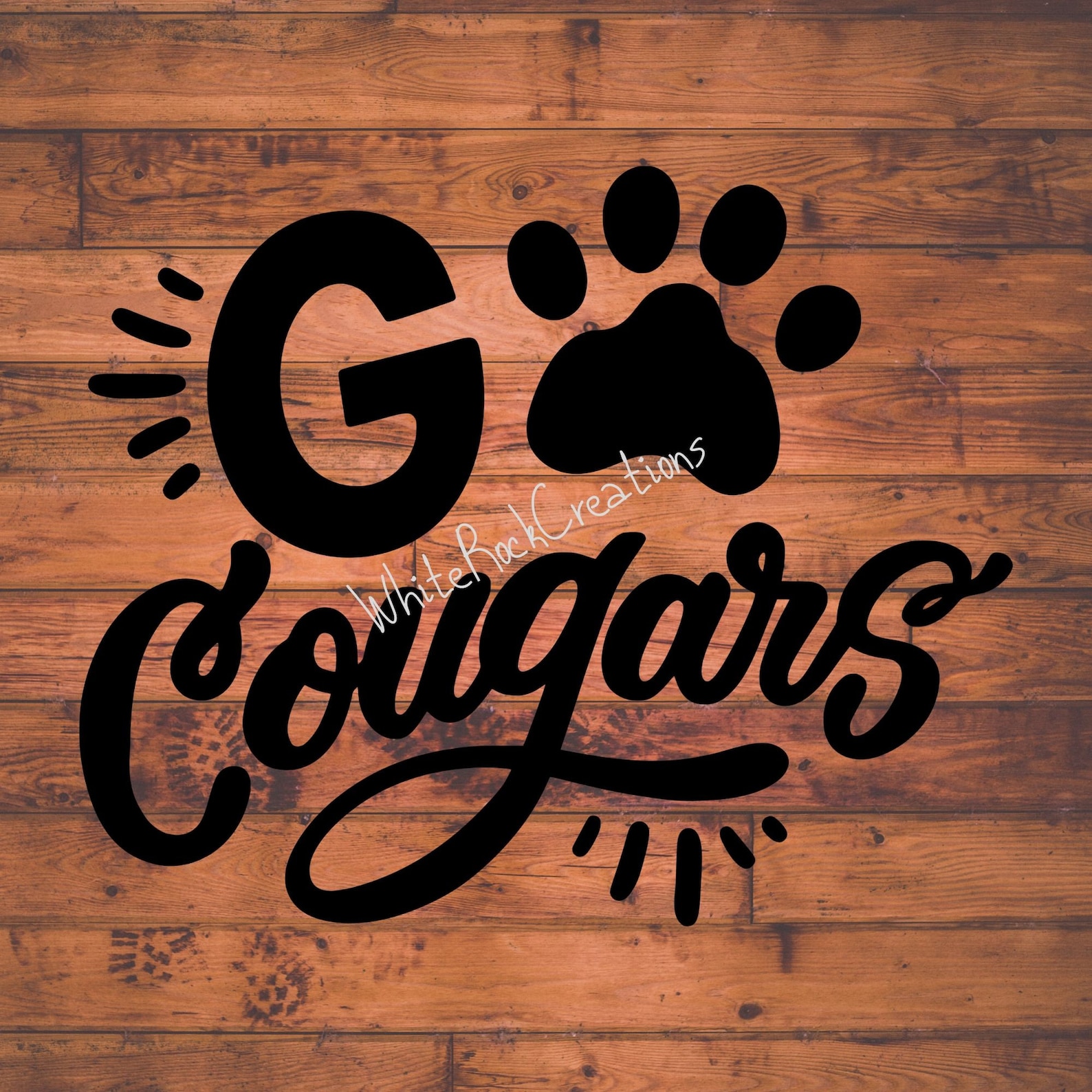 Go Cougars Svg School Sports Team Svg Football Mom Svg - Etsy