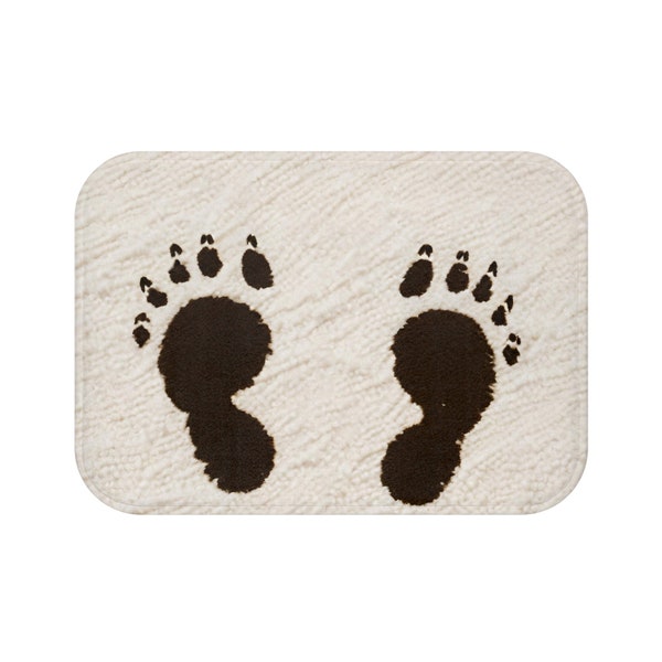 Bigfoot Bath Mat - Etsy
