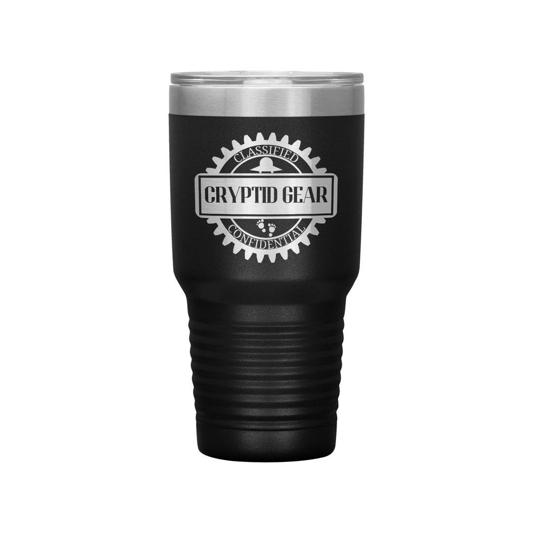 Cryptid Gear 30 Oz Tumbler Camping Mug Large Coffee Tumbler - Etsy