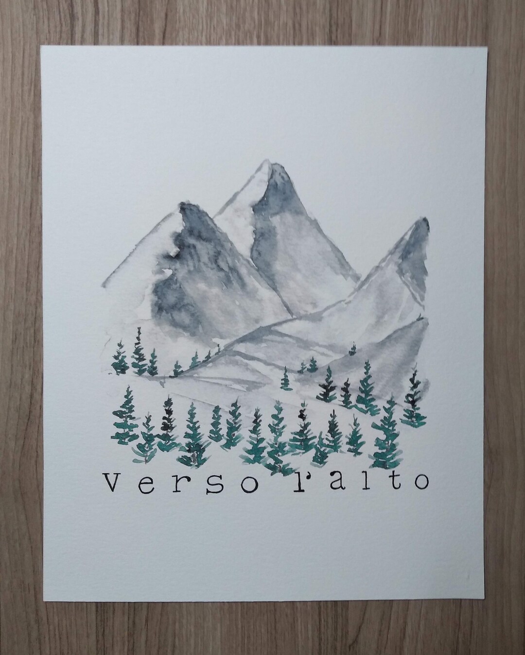 Verso L'alto Toward the Heights - Etsy