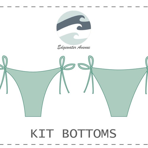 Reversible String Bikini Swimwear Sewing Pattern Women - Etsy