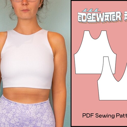 DIY Drawstring Bikini Top Danica Top PDF Sewing Pattern - Etsy