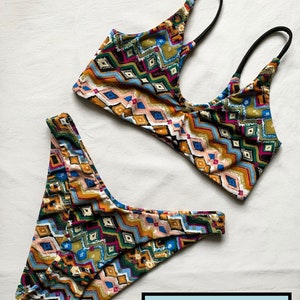DIY 80s Style Cheeky Reversible Bikini Bottoms | Roxy Bottoms | PDF ...