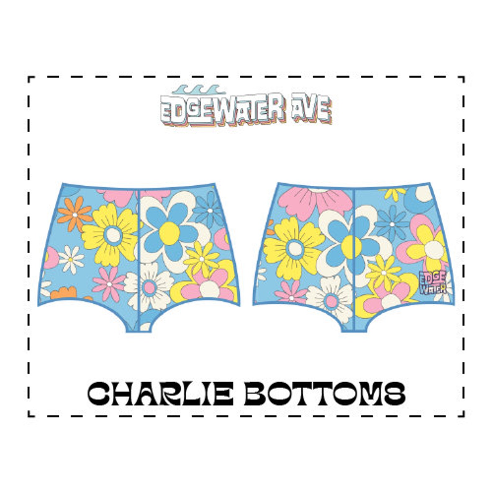 DIY Reversible Boyshort Bikini Bottoms | Charlie Bottoms | PDF Sewing ...