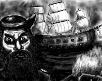 Blackbeard | Etsy