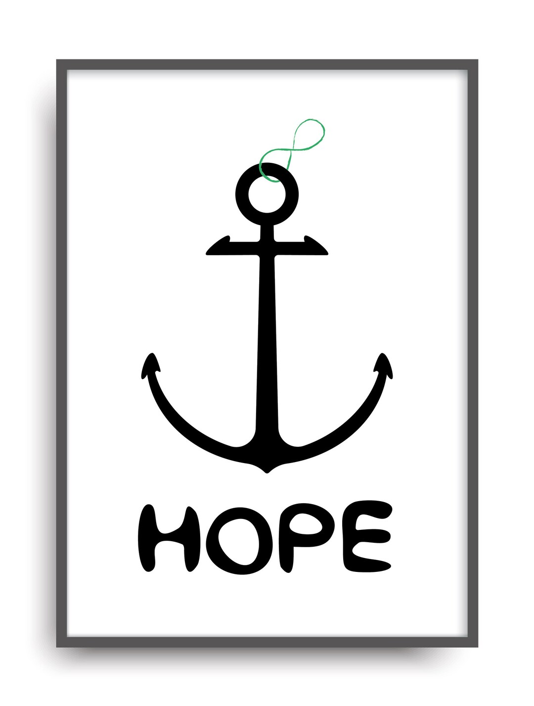 Art Print Fine Art HOPE Poster Print Poster Modern Vintage Decoration ...