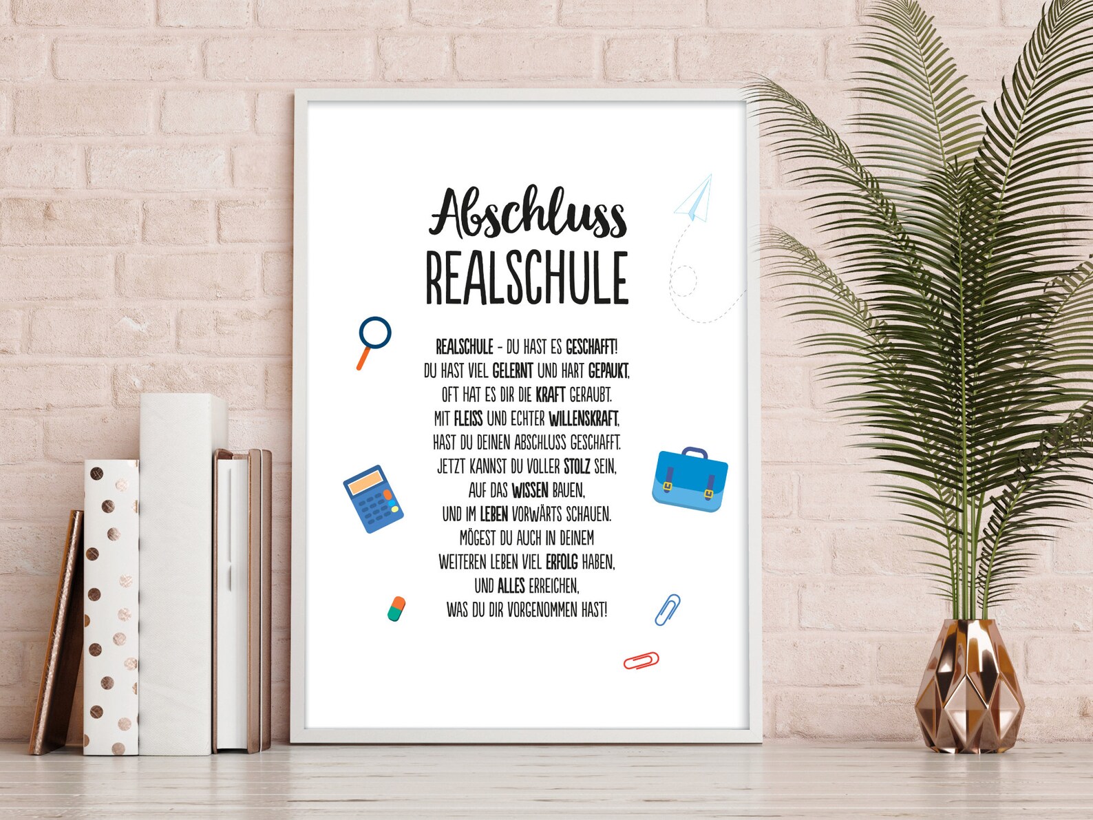 Geschenk Karte REALSCHULE Kunstdruck Schule Kind Abschluss Prüfung Bild ohne Rahmen DIN A4 - Etsy.de