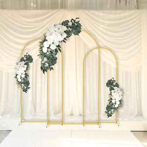 Gold Graduation Arch Backdrop Stand Gold Graduation Party Decor Gold ...