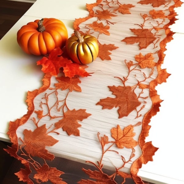 Fall Table Runner - Etsy
