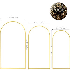 Gold Graduation Arch Backdrop Stand Gold Graduation Party Decor Gold ...