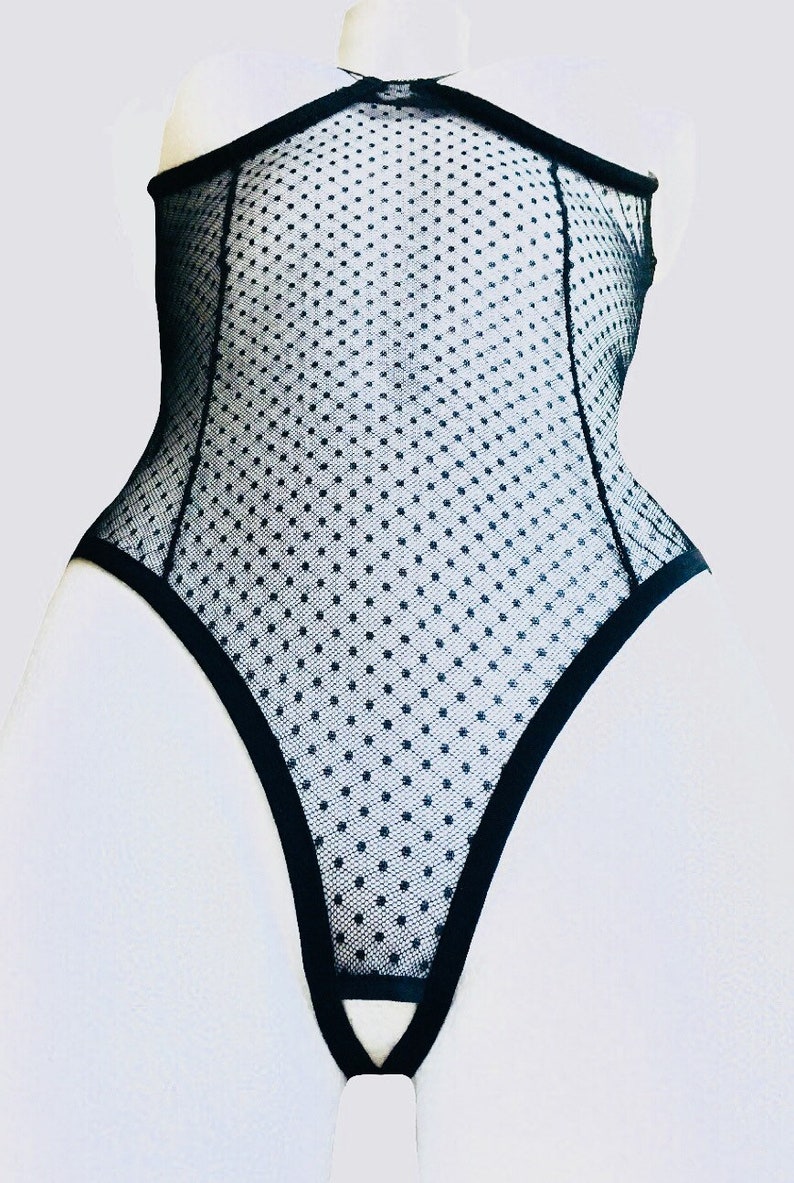 Crotchless Lingerie Bodysuit Sheer Lingerie Bodysuit See Etsy