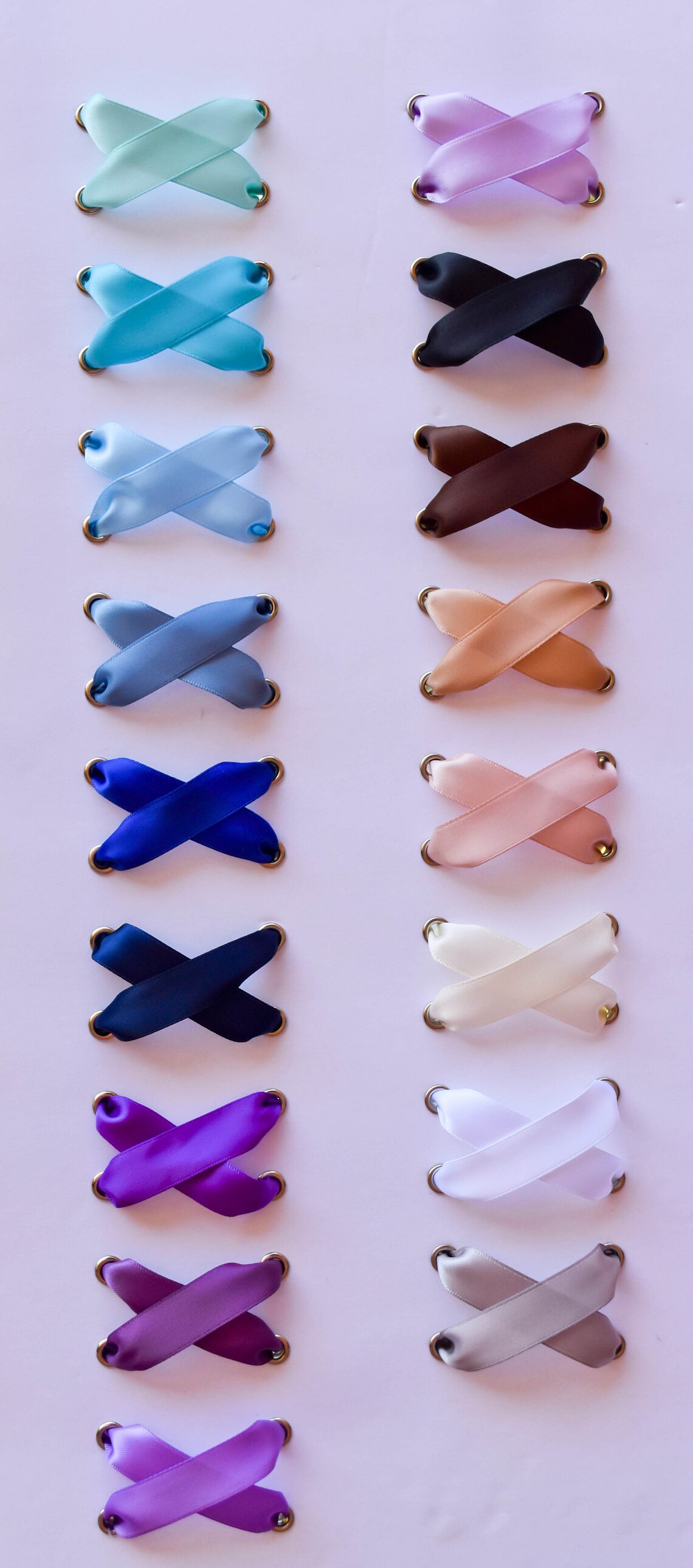 Double Sided Satin Ribbon Shoe Laces 5/8 5/8 Inch 15mm | Etsy