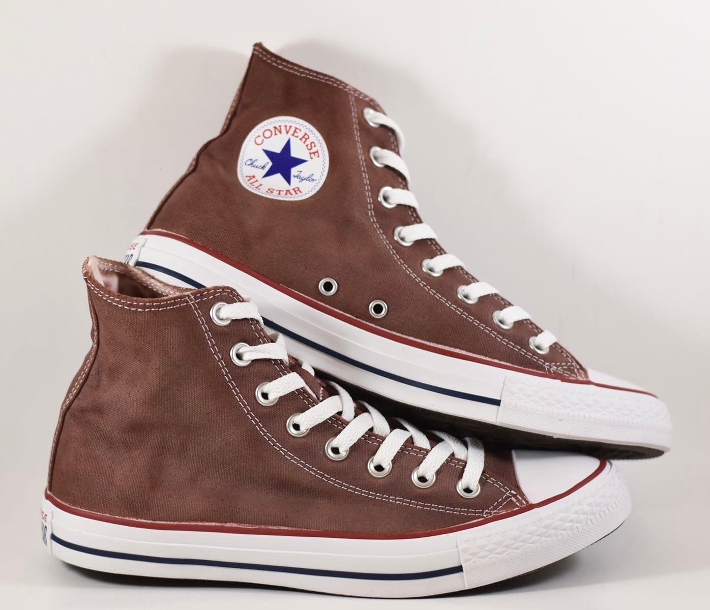 Custom Dyed Dark Chocolate Brown Converse All Star High Tops - Etsy