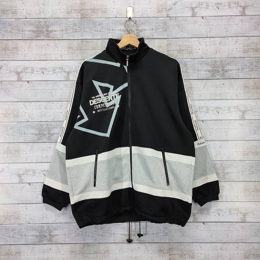 DESCENTE COMPETITION INTERNATIONAL Fullzip Track Jacket | Sweater ...