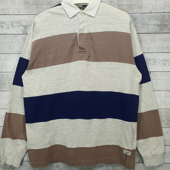 Standard Issue Polo Rugby Shirt, Vintage Polos Top Te… - Gem