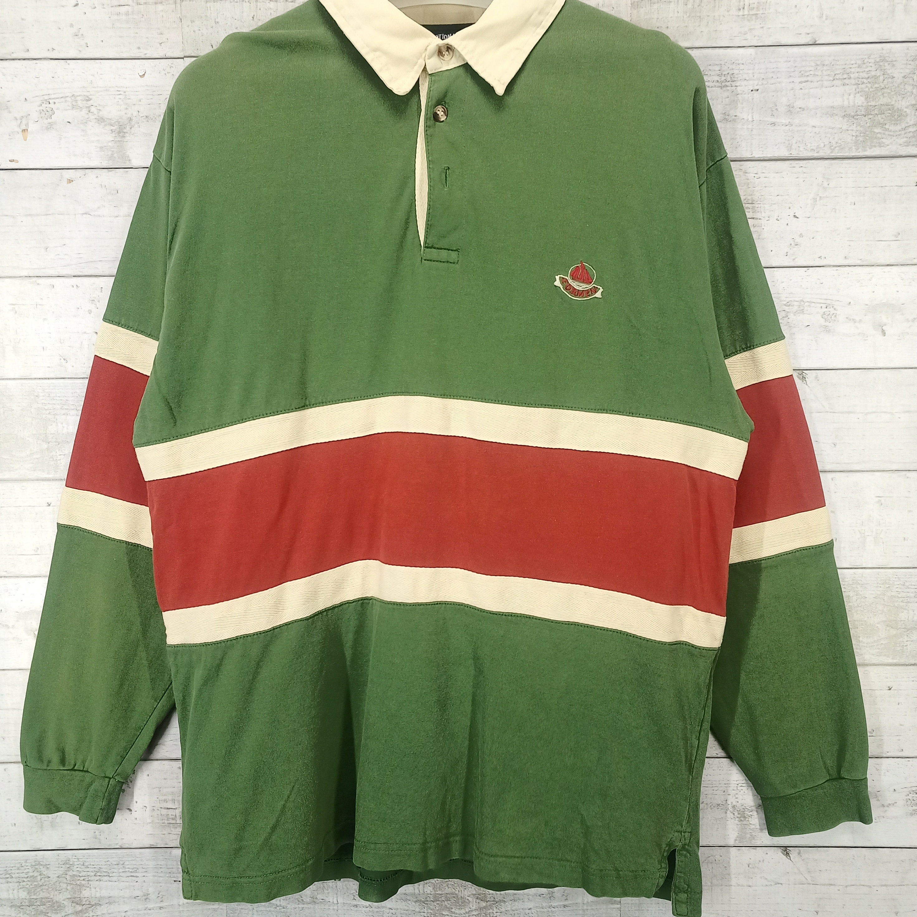The Traditional Polo Line Rugby Shirt, Vintage Polos FORMEN Jumper ...
