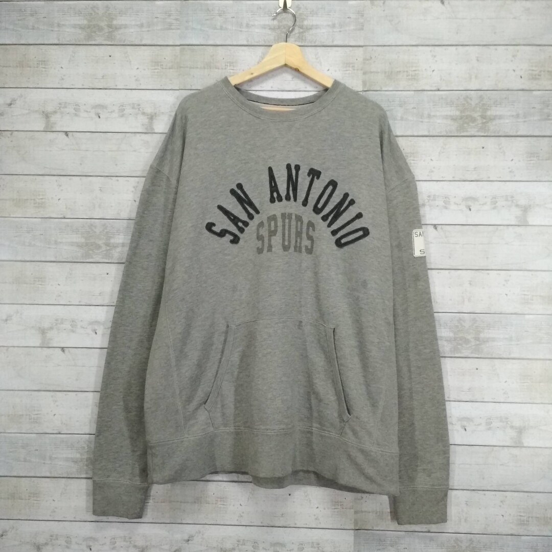 Sweat-shirt ras du cou San Antonio SPURS, pull champion NBA vintage ...