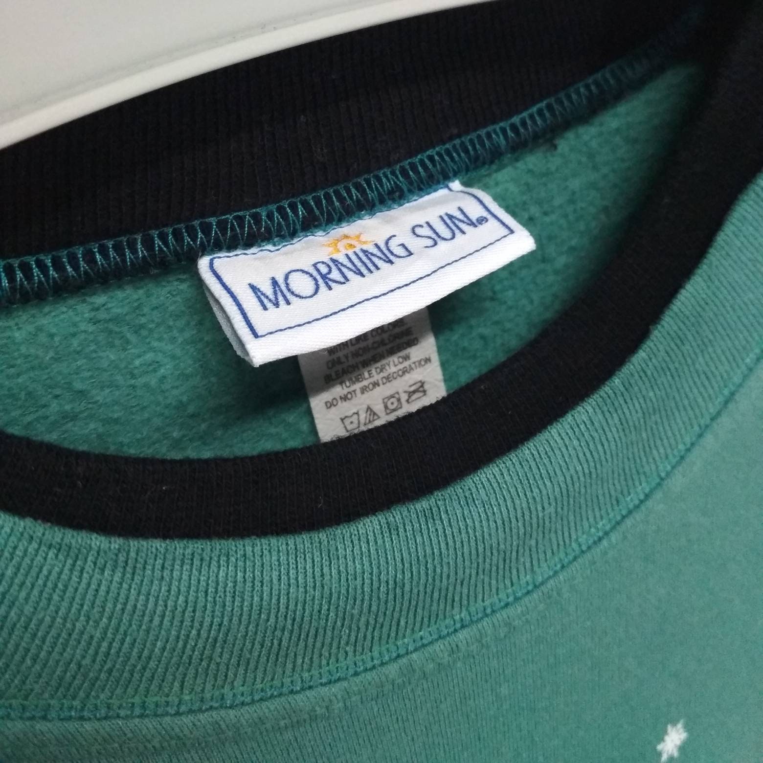 Vintage Morning Sun Sweatshirt Pullover Morning Sun Streetwear Crewneck ...